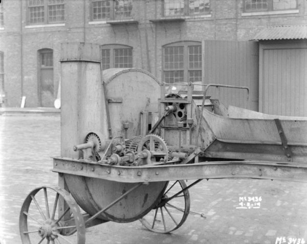 Ensilage Cutter | Photograph | Wisconsin Historical Society