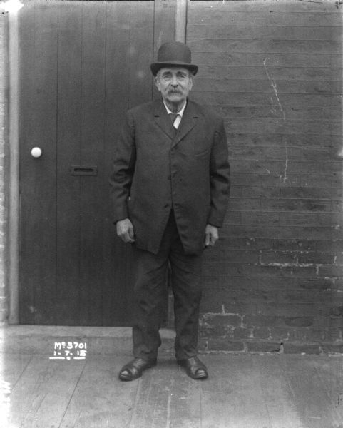 Portrait of Man Wearing Business Suit | Photograph | Wisconsin ...