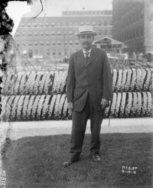 Portrait of Man | Photograph | Wisconsin Historical Society