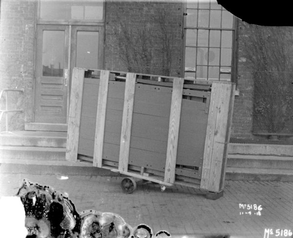 Machine Crated for Shipment at McCormick Works | Photograph | Wisconsin ...