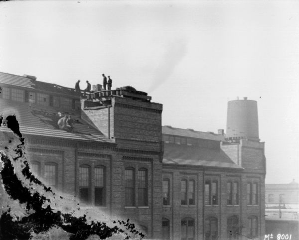 Roof Construction of Plant at McCormick Works | Photograph | Wisconsin ...