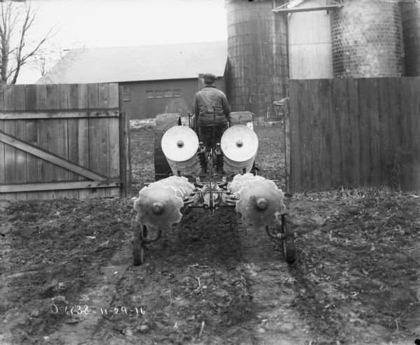 Man Driving Tractor with Disk Harrows | Photograph | Wisconsin ...