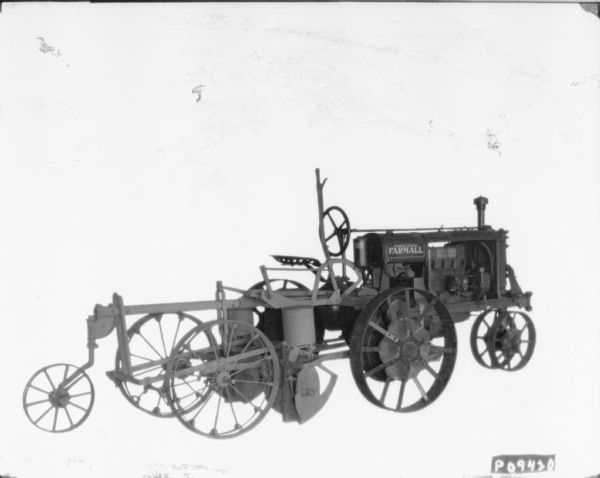Farmall-Drawn Planter No. 34 | Photograph | Wisconsin Historical Society