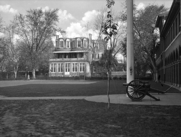 Marine Barracks and Grounds | Photograph | Wisconsin Historical Society
