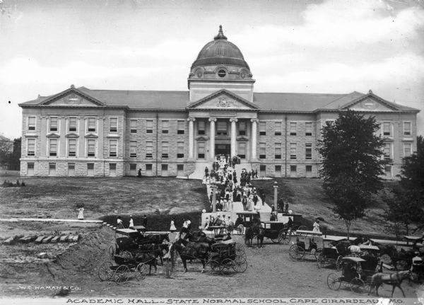 Academic Hall at the Missouri State Normal School | Photograph ...