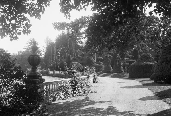 Hunnewell Gardens | Photograph | Wisconsin Historical Society