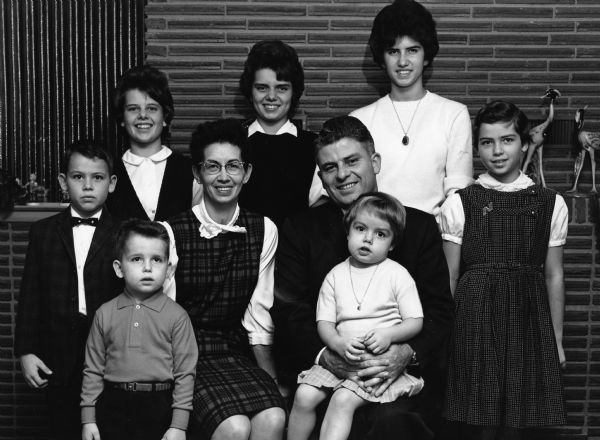 Burns Family Portrait | Photograph | Wisconsin Historical Society