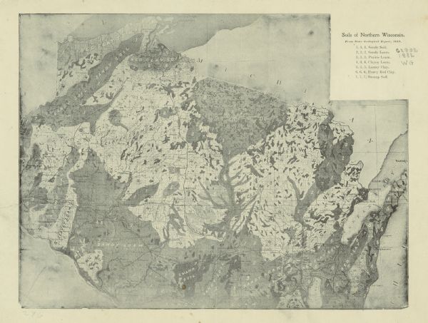 Soils of Northern Wisconsin | Map or Atlas | Wisconsin Historical Society