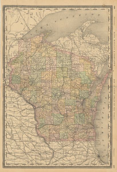 Wisconsin | Map or Atlas | Wisconsin Historical Society
