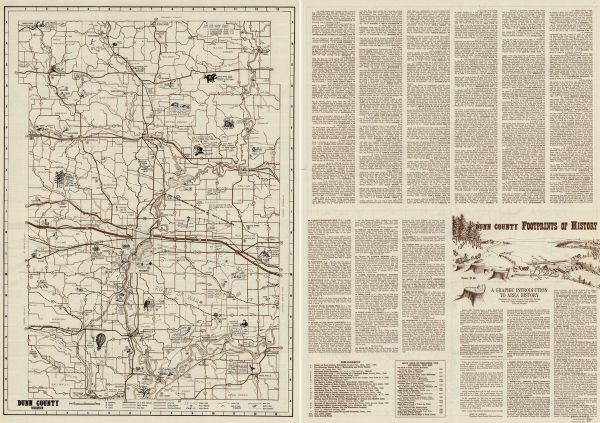 Dunn County Footprints of History : A Graphic Introduction to Area ...