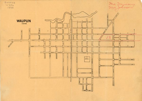 Waupun Wisconsin | Map or Atlas | Wisconsin Historical Society