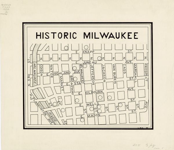 Maps of Milwaukee: Historic Milwaukee | Map or Atlas | Wisconsin ...