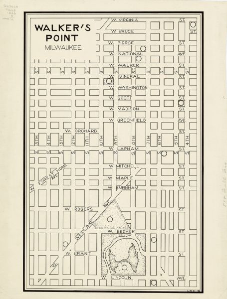 Maps of Milwaukee: Walker’s Point Milwaukee | Map or Atlas | Wisconsin ...