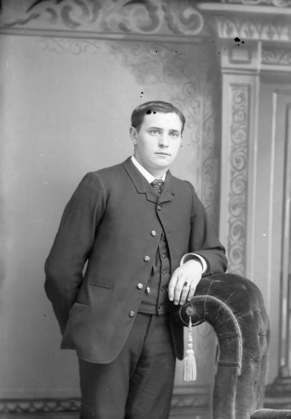 Studio Portrait of European American Man | Photograph | Wisconsin ...