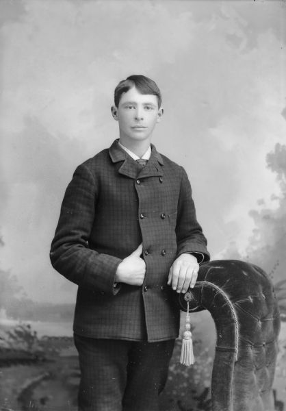 Studio Portrait of European American Man | Photograph | Wisconsin ...