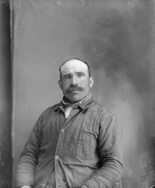 Studio Portrait of European American Man | Photograph | Wisconsin ...