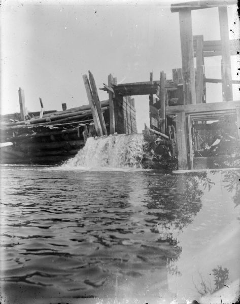 Dam | Photograph | Wisconsin Historical Society