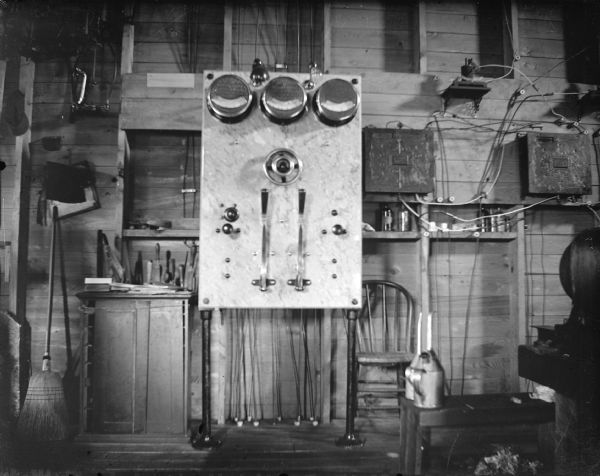 Meters in the Powerhouse | Photograph | Wisconsin Historical Society