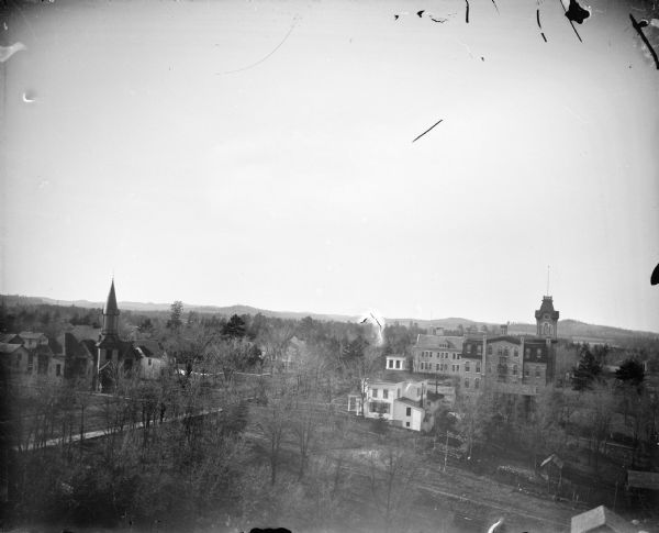 Fourth and Harrison Streets, Looking North | Photograph | Wisconsin ...
