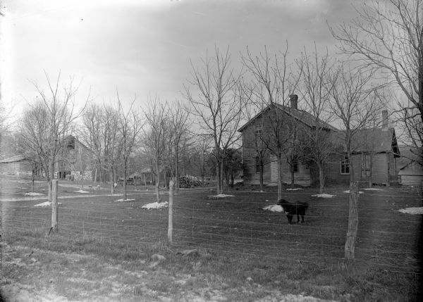 View of a Farm | Photograph | Wisconsin Historical Society