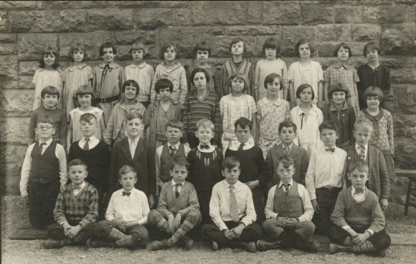 Class Portrait at Saint Raphael's School | Photograph | Wisconsin ...