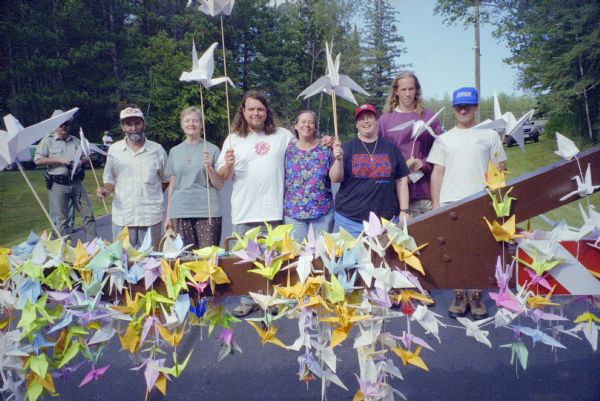 ELF Peace Demonstration | Photograph | Wisconsin Historical Society