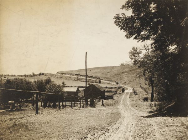 Farming Country | Photograph | Wisconsin Historical Society