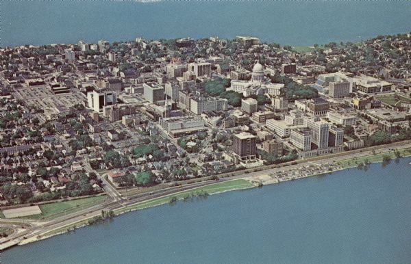 Madison, Wisconsin | Postcard | Wisconsin Historical Society