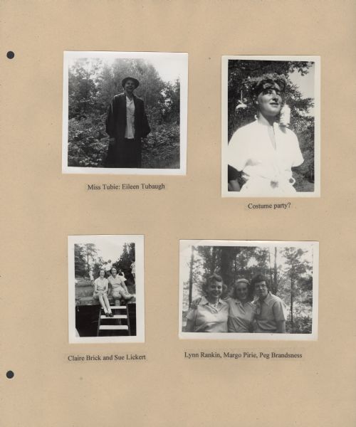 Joy Camps Counselor and Friends | Historical Object | Wisconsin ...