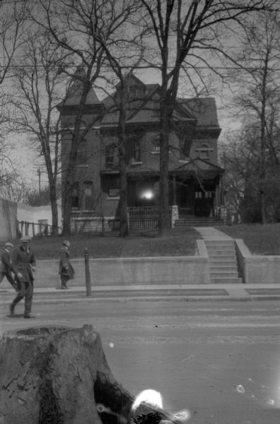 House on State Street | Photograph | Wisconsin Historical Society