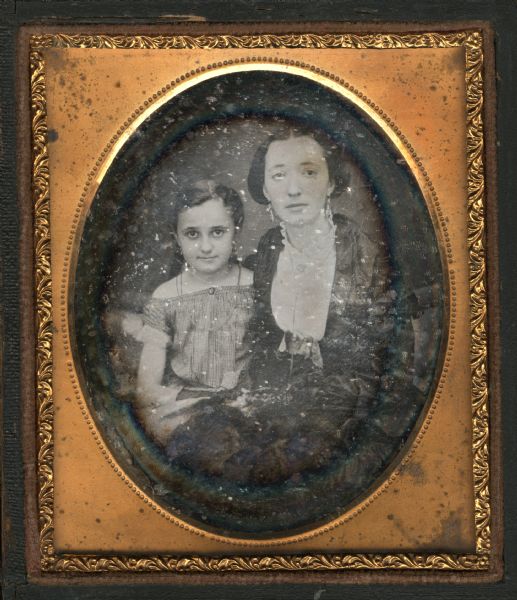 Florella P. Burrows and her Sister Helen A. Burrows | Photograph ...
