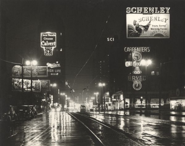 Wisconsin Avenue | Photograph | Wisconsin Historical Society