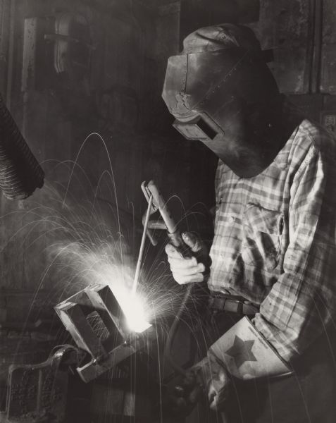 Welder | Photograph | Wisconsin Historical Society