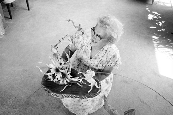 Flower Show Judges | Photograph | Wisconsin Historical Society