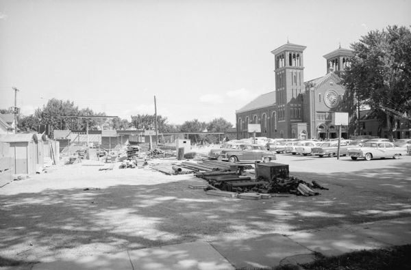 Site of New St. James Catholic School | Photograph | Wisconsin ...