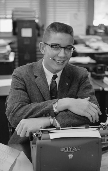 Madison Youth to Attend National Teen-Age Press Conference | Photograph ...