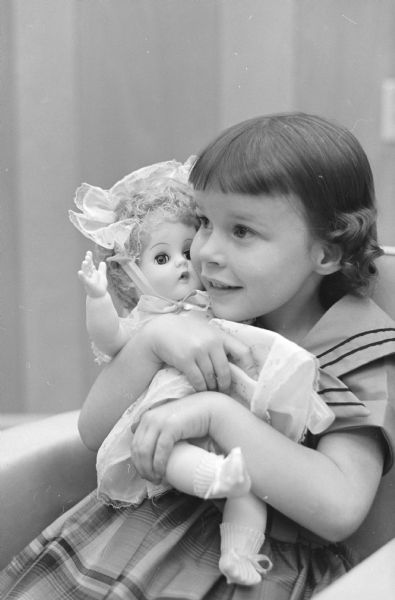 Empty Stocking Club Recipient | Photograph | Wisconsin Historical Society