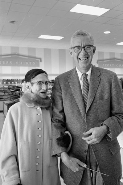 Mrs. Jessie E. Manchester and Morgan Manchester | Photograph ...