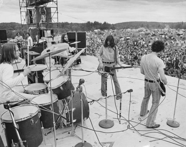 Rock Festival | Photograph | Wisconsin Historical Society