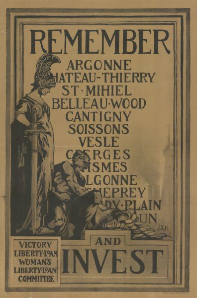 Remember [...] and Invest | Poster | Wisconsin Historical Society