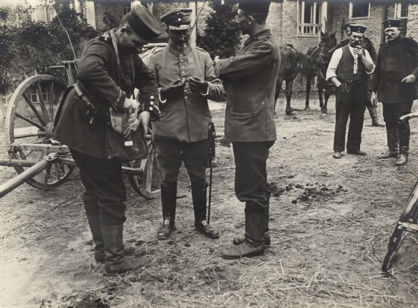 East Prussian Soldiers | Photograph | Wisconsin Historical Society