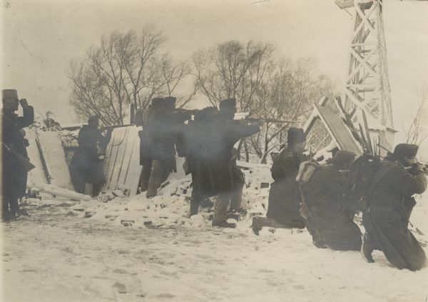 Pruth River Defense | Photograph | Wisconsin Historical Society