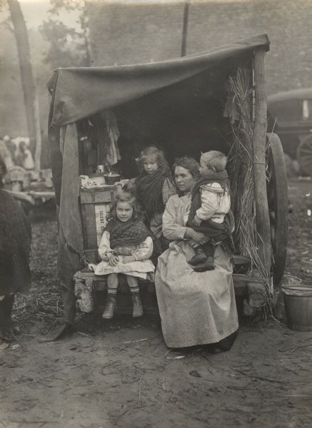 Refugee Suffering | Photograph | Wisconsin Historical Society