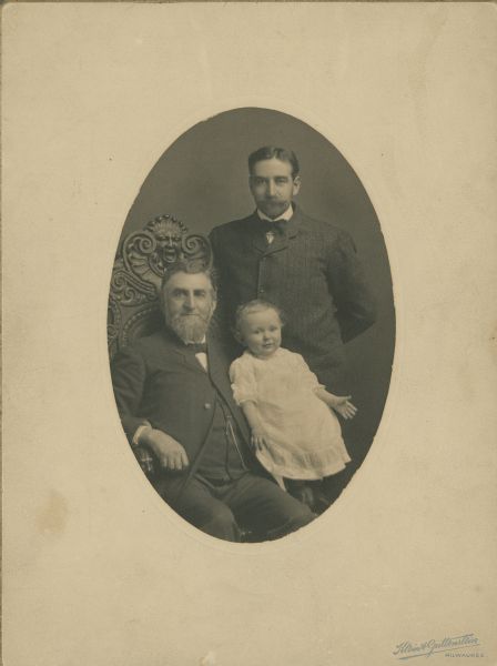 Three Generations | Photograph | Wisconsin Historical Society