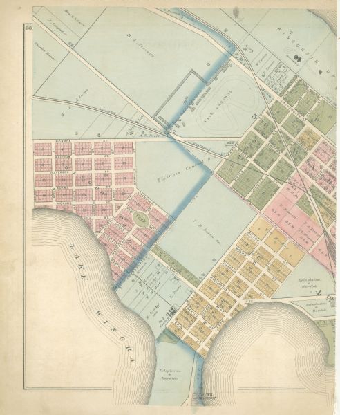 Plat Map of Part of West Madison | Map or Atlas | Wisconsin Historical ...