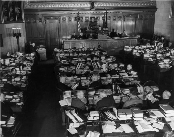 Wisconsin State Assembly | Photograph | Wisconsin Historical Society