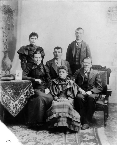 Edwin R. Harris Family | Photograph | Wisconsin Historical Society