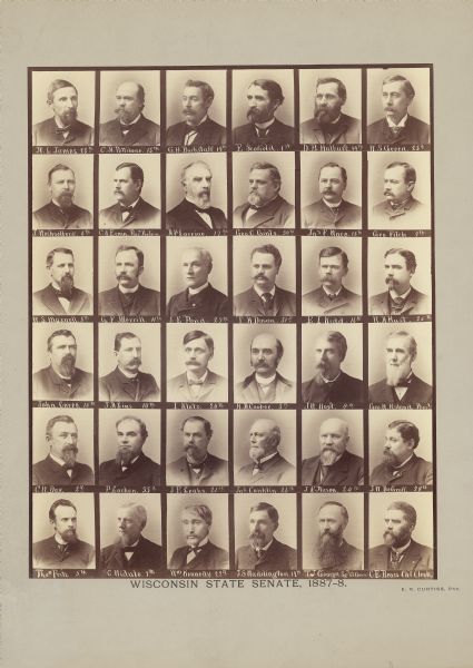 Wisconsin Senate | Photograph | Wisconsin Historical Society