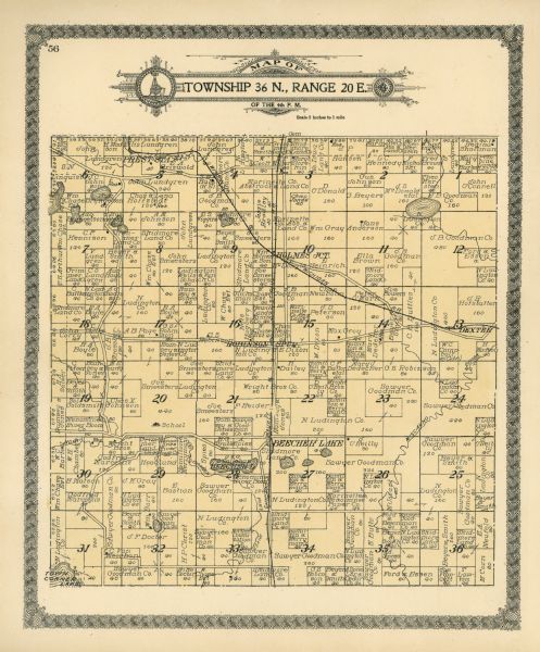 Marinette Plat Map | Map or Atlas | Wisconsin Historical Society
