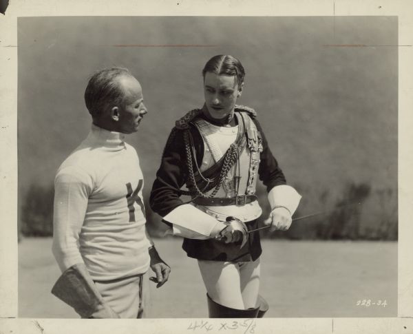 Conrad Nagel and William Emile | Photograph | Wisconsin Historical Society
